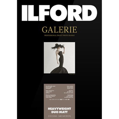 Ilford A3 Galerie Heavy Weight Duo Matt 310gsm (25 Sheets) | Progear